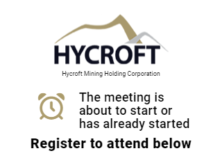 Hycroft Mining Holding Corporation 2025 Annual Meeting