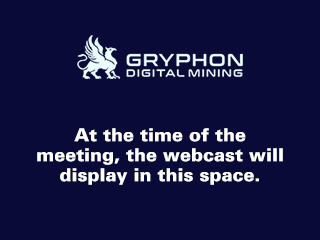 Gryphon Digital Mining, Inc. 2025 Special Meeting
