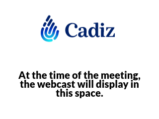 Cadiz Inc. 2025 Annual Meeting