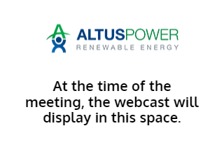 Altus Power, Inc. 2025 Special Meeting